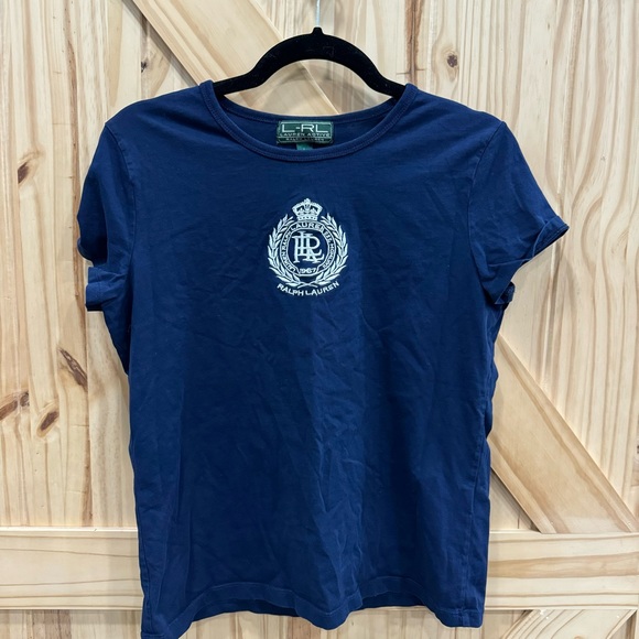 Ralph Lauren | Tops | Vintage Ralph Lauren Active Marine Style Navy Top ...